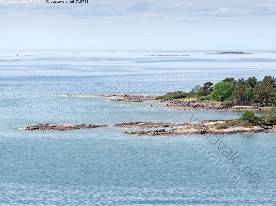 Kuva: Sinistä - meri Ahvenanmeri Ahvenanmaa saaristo saari saaret ...