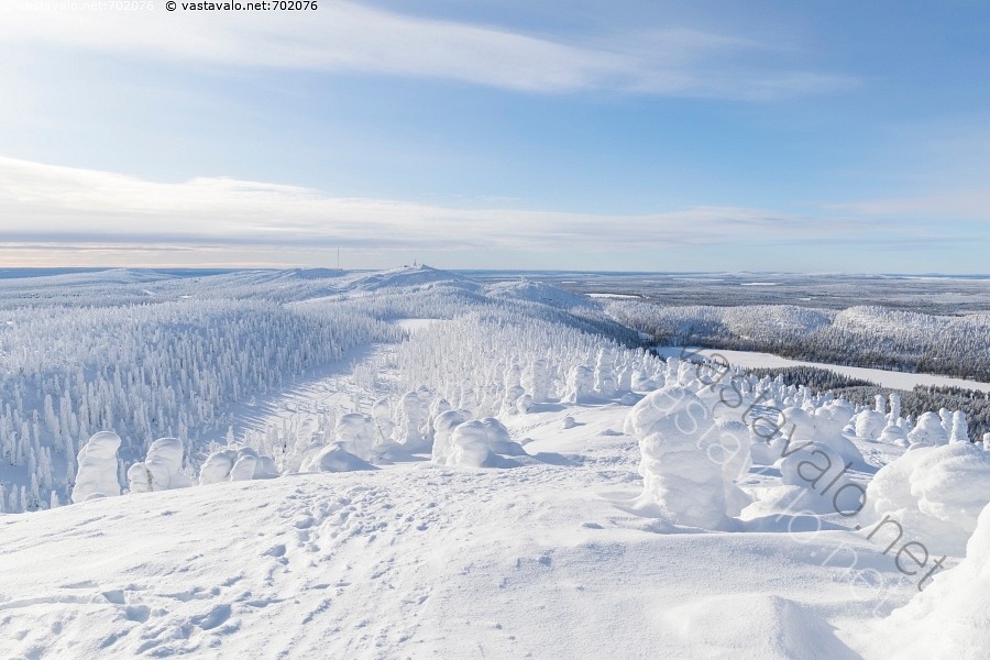 Kuva: Rukatunturi talvella - Ruka Rukatunturi Valtavaara Kuusamo ...