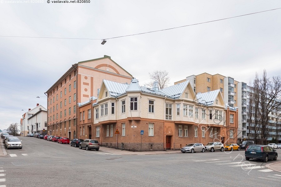 Kuva: Uutta ja vanhaa Turussa - puutalo vanha Turku arkkitehtuuri ...