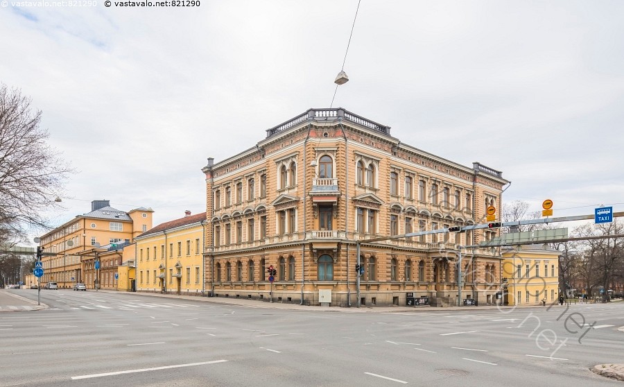Kuva: Vanha upea kivitalo Turun keskustassa - Turku arkkitehtuuri ...
