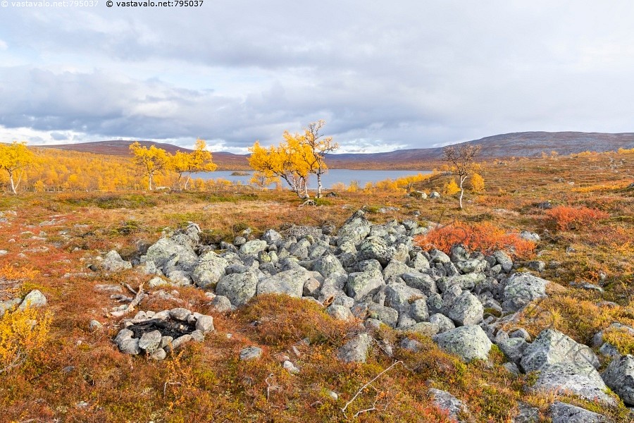Kuva: Värikästä ruskaa Lapissa - maaruska ruska ruska-aika maisema ...