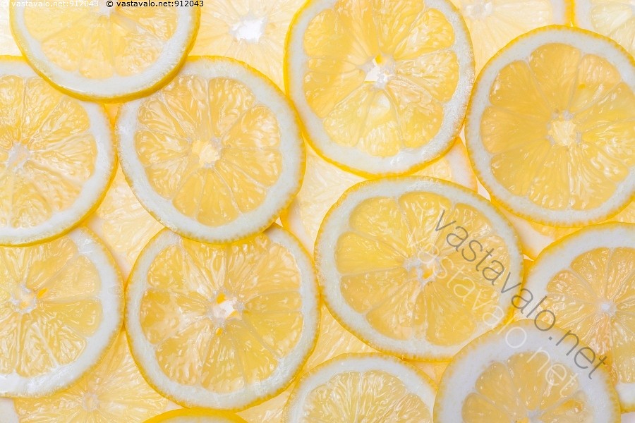 Kuva: Sitruunanviipaleita - sitruuna sitrushedelmä sitruunanviipaleita ...