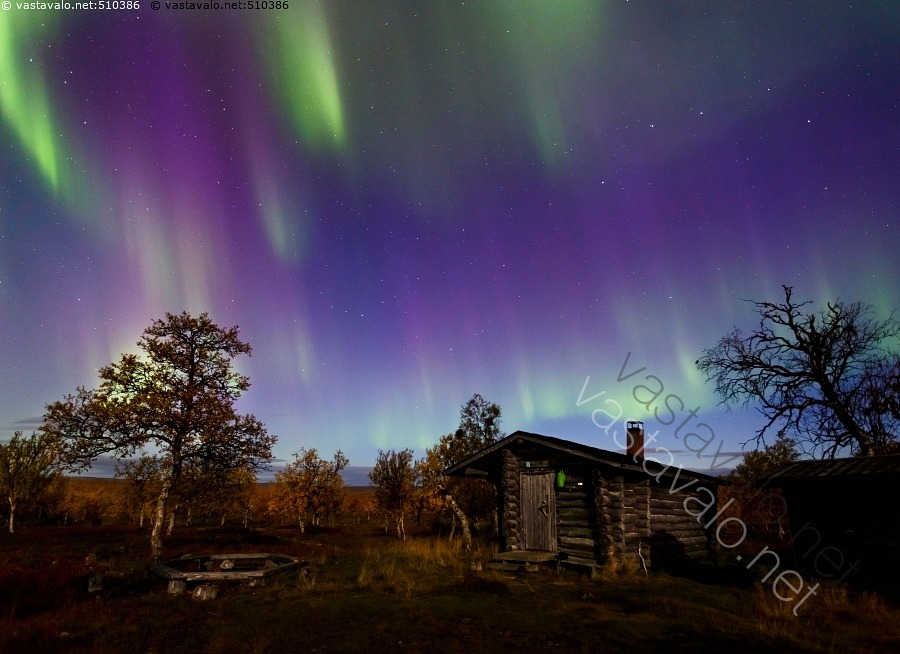 Kuva: Revontulet paistunturilla - Aurora borealis revontulet revontuli ...
