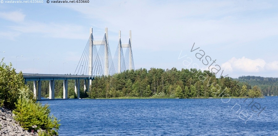 Kuva: Kärkistensalmen silta - Keski-Suomi Korpilahti Kärkistensalmi ...
