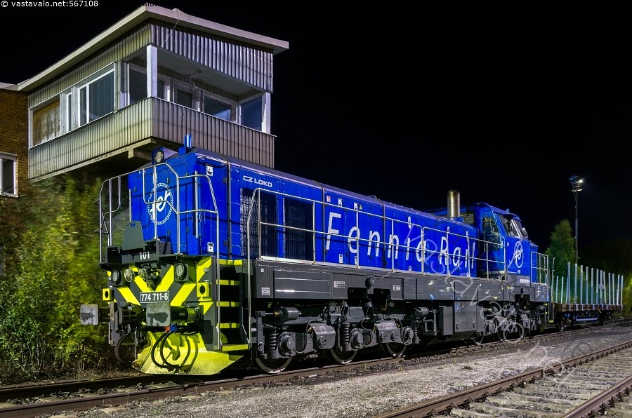 Kuva: Fennia Railin uusi veturi - rautatie juna veturi Fennia Rail CZ ...