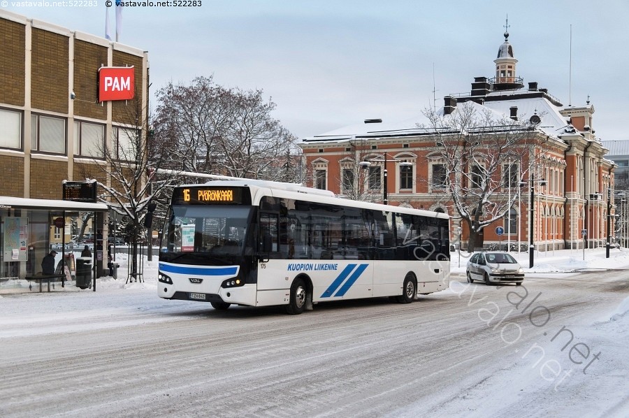 Kuva: Kuopion liikenteen bussi Tulliportinkadulla - bussi linja-auto ...