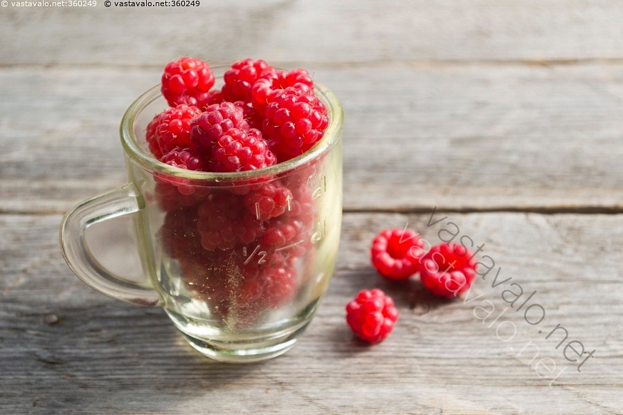 Kuva: Desilitra vadelmia - vadelma vadelmat marja marjat punaiset ...