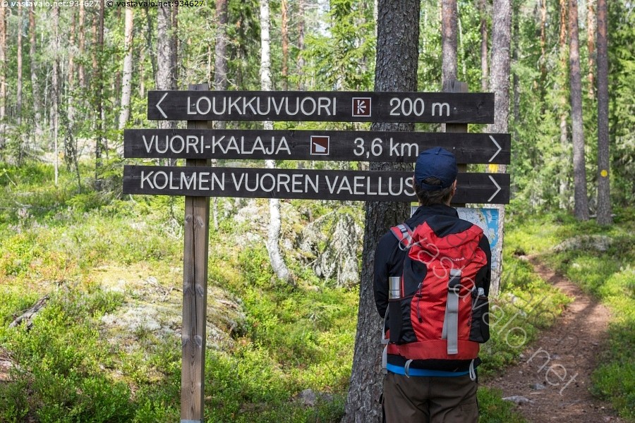 Kuva: Opasteet - Etelä-Konnevesi Etelä-Konneveden kansallispuisto ...