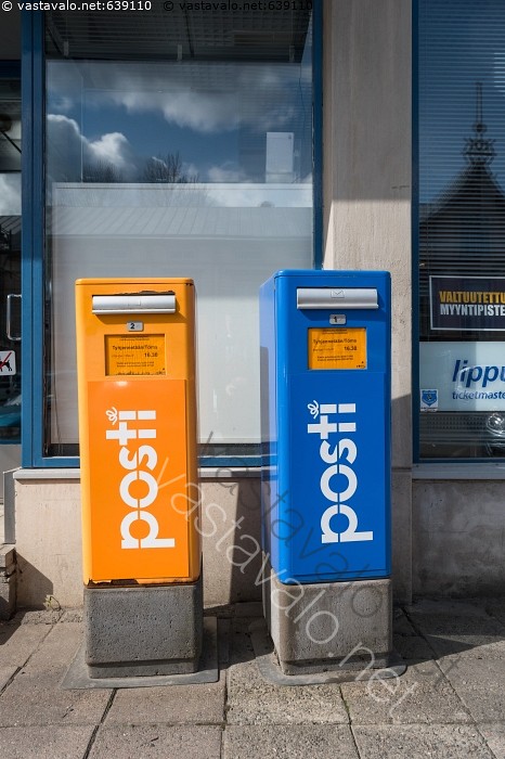 Kuva: Postilaatikot - Posti postilaatikko postilaatikot kaupunki katu ...
