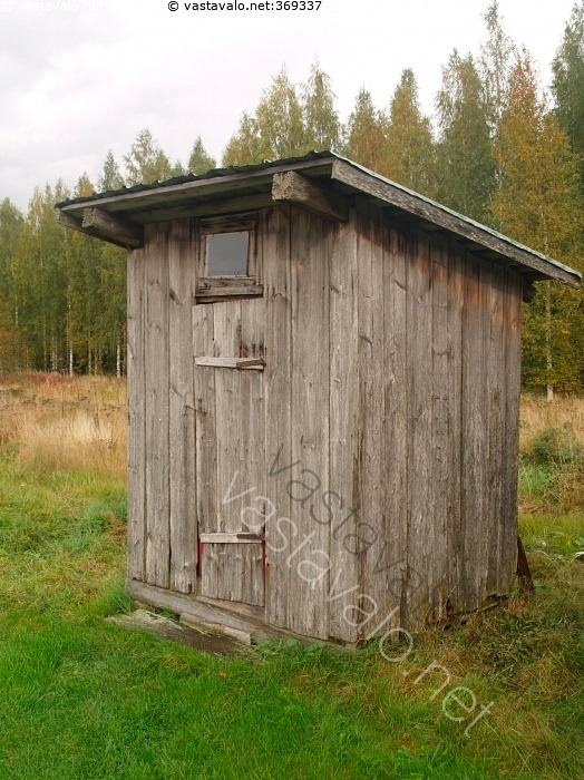 Kuva: Pihanperän huussi - käymälä huussi ulkohuussi vessa hätä vanha ...