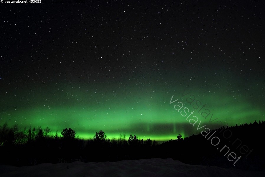 Kuva: Revontulet - revontuli revontulet vihreä yö taivas tähdet aurora ...