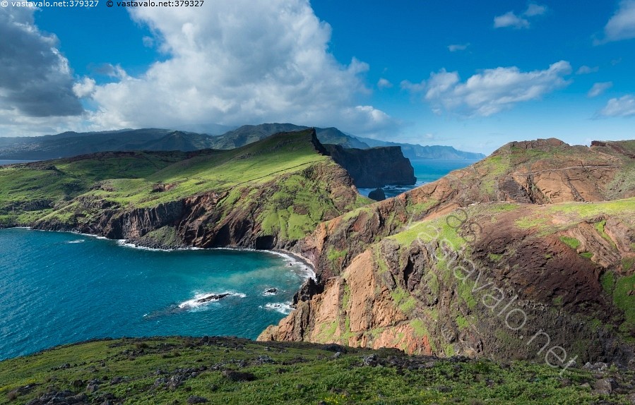Kuva: Merta ja jyrkänteitä - Atlantti Atlantin valtameri meri maisema ...