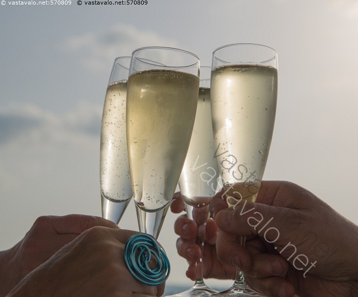 Kuva: Kippis - malja juhla juhlia juhliminen skumppa kuohuviini kädet ...