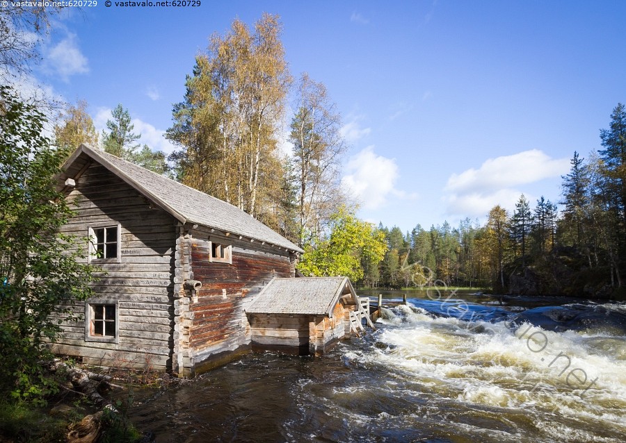Kuva: Myllykoski ja mylly - Myllykoski Kitkajoki mylly vanha ...