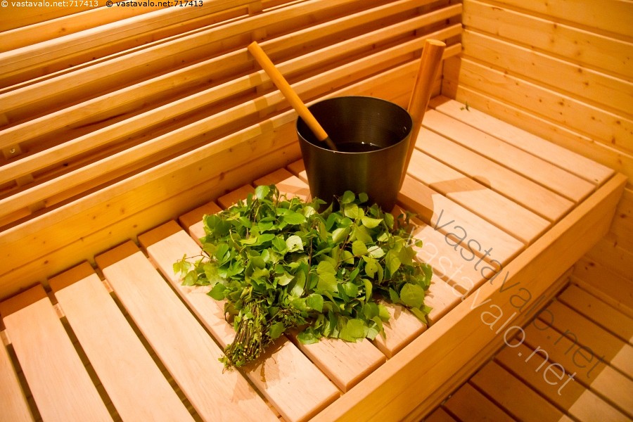 Kuva: Sauna - sauna vasta vihta koivu kauha saunoa peseytyä laude Salo ...