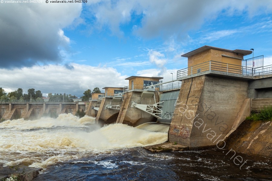 Kuva: Ohijuoksutus Merikoskella - Merikosken voimalaitos Merikoski ...