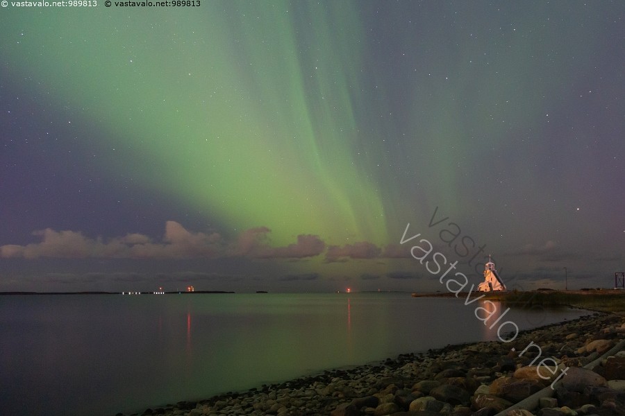 Kuva: Revontulet Nallikarin yllä - revontulet aurora borealis vihreät ...