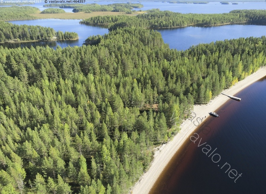 Kuva: Lammassaaren rantautumispaikka - Koitere Ilomantsi Lammassaari ...