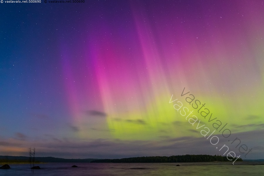Kuva: Etelä-Suomen revontulet - revontuli revontulet aurora borealis yö ...