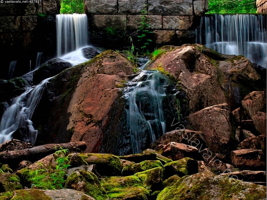 Kuva: Gumbölen kartanon pato - Gumböle kartano Espoo pato mylly virtaus ...