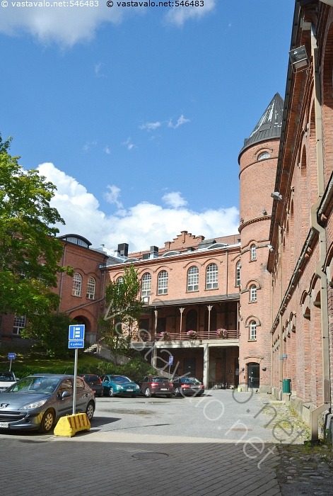 Kuva: Frenckellin sisäpiha - Frenckell teatteri sisäpiha torni vanha ...