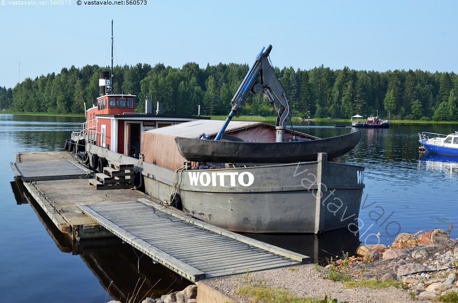 Kuva: Woitto satamassa - Woitto proomu lastiproomu m/s Flink hinaaja ...