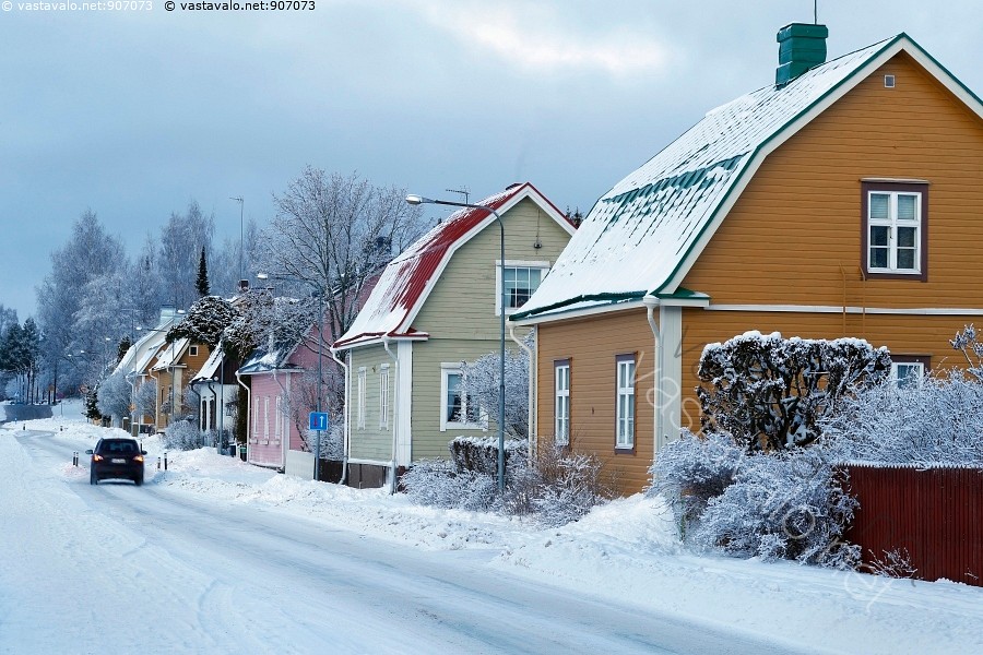 Kuva: Omakotitalo - omakotitalo puutalo talo koti asunto rakennus ...