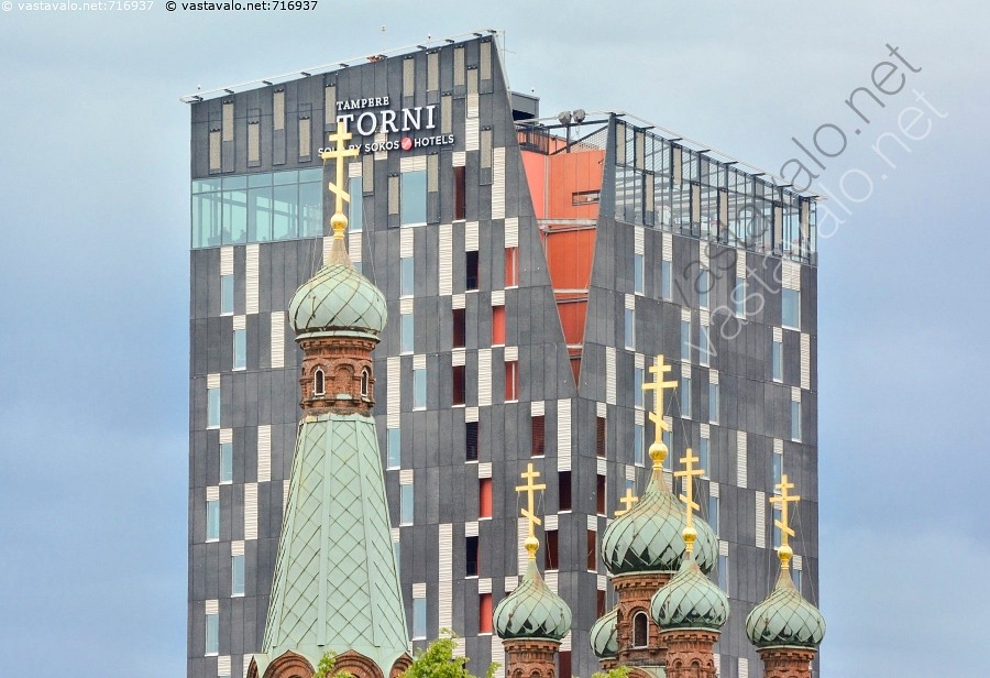 Kuva: Tampereen tornit - ortodoksinen kirkko kirkontorni kirkontornit ...