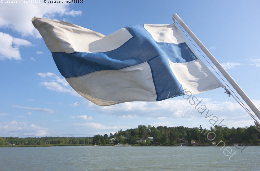 Kuva: Suomen lippu - Suomen lippu siniristilippu ristilippu venelippu ...