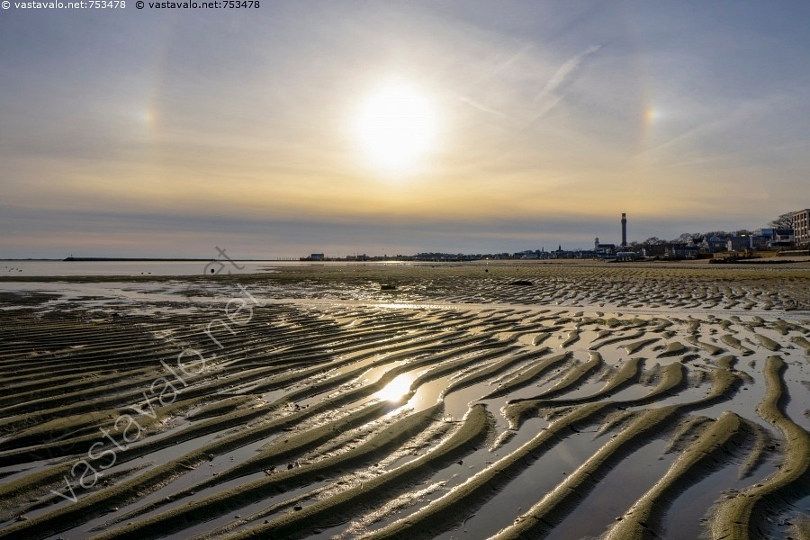 Kuva: Auringon halo - aurinko haloilmiö harsopilvi auringon lasku ...