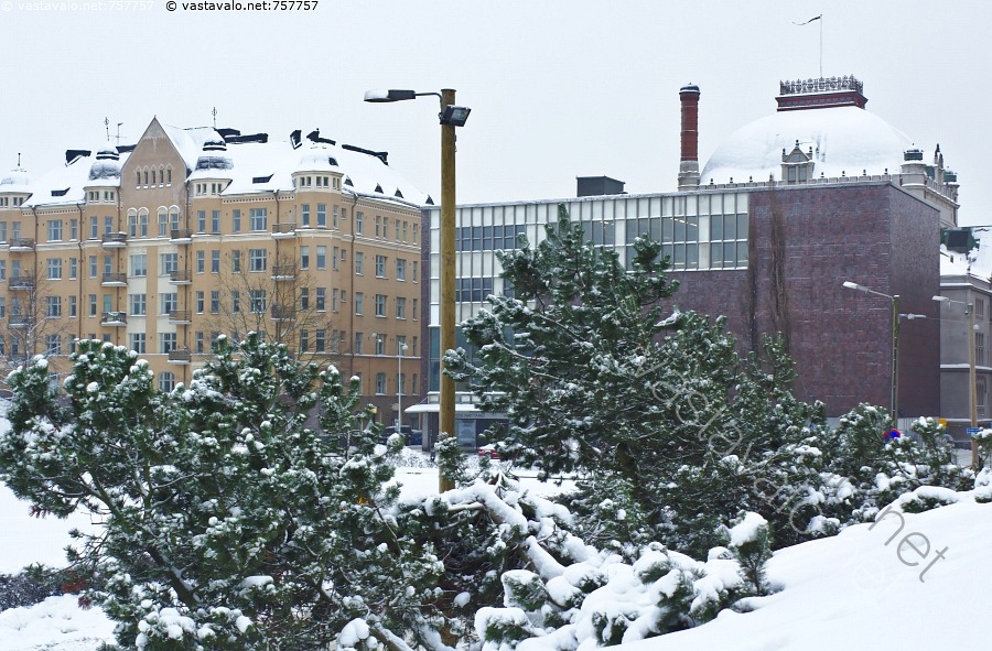Kuva: Talvinen Helsinki - Helsingin keskusta kaupunki arkkitehtoninen ...