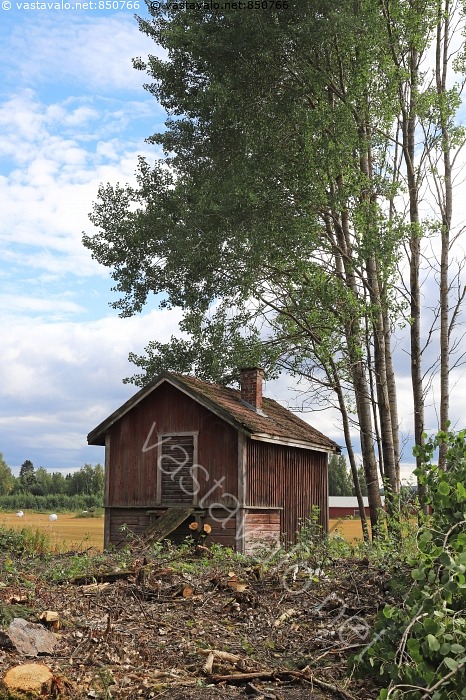 Kuva: Vanha kuivausriihi - riihi vanha hirsiseinä hirsinen syksy ...